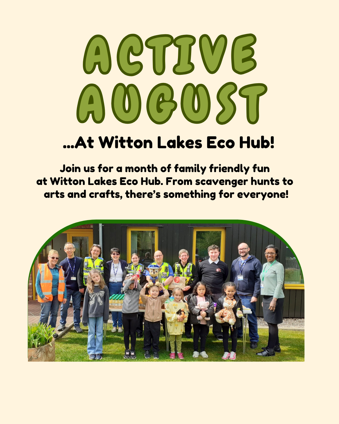 Active August is back at Witton Lakes Eco Hub! - Witton Lodge