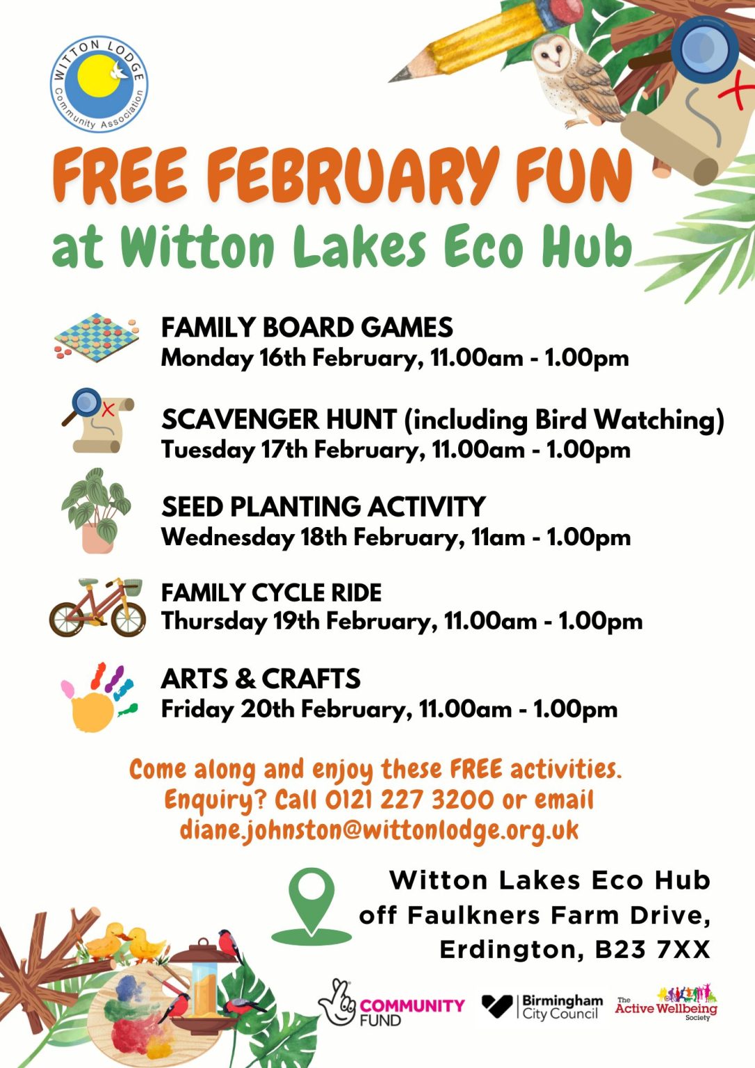 FREE HALF TERM FUN! - Witton Lodge